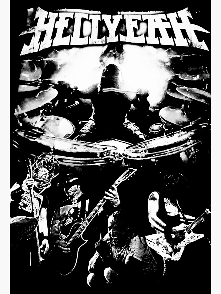 "Hellyeah - Band Legend" Poster for Sale by gskeete3p | Redbubble