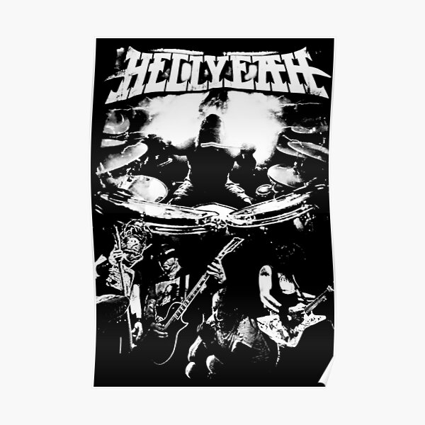 "Hellyeah - Band Legend" Poster for Sale by gskeete3p | Redbubble