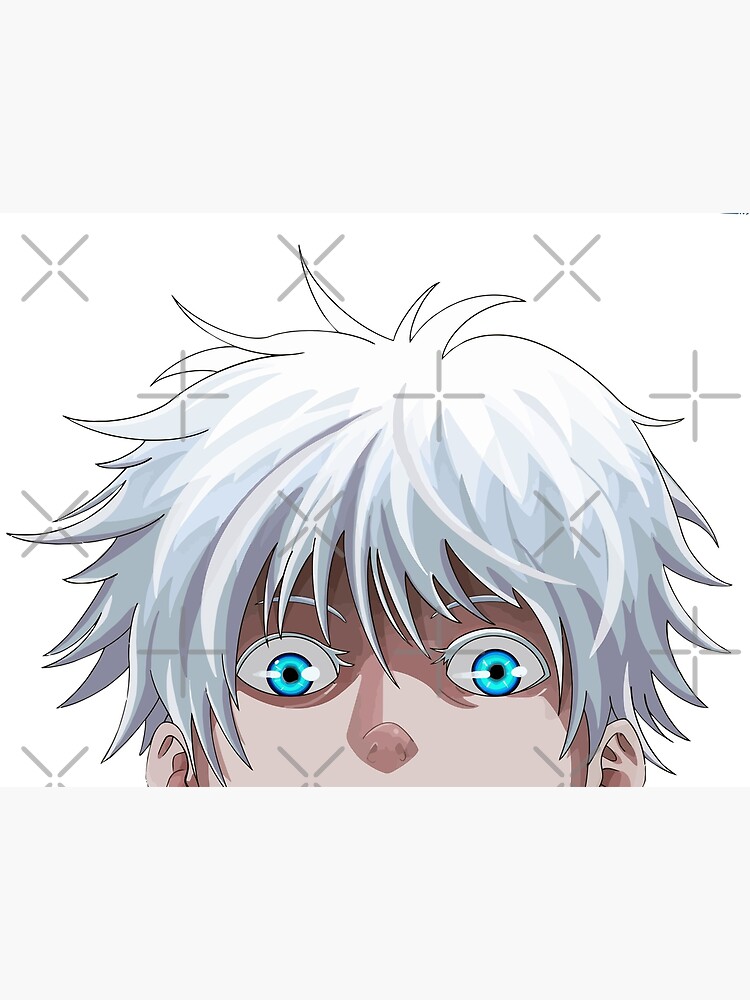 "Gojo Peeker" Poster for Sale by TheAnimeFactory | Redbubble