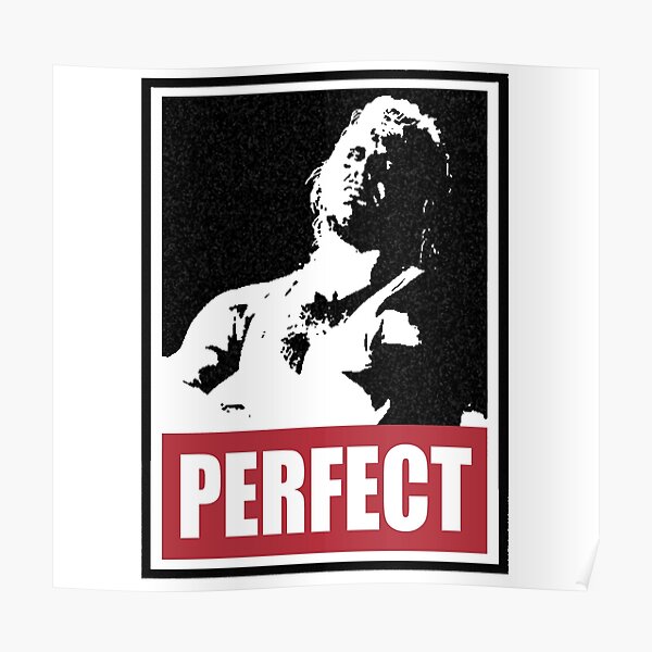 "OBEY WRESTLING - Mr. Perfect" Poster by fkndka | Redbubble