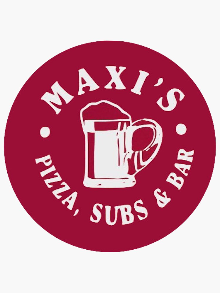 "Maxi's Temple" Sticker for Sale by Vintage College Designs | Redbubble