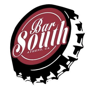 "Georgia Bar South" Sticker for Sale by Vintage College Designs | Redbubble