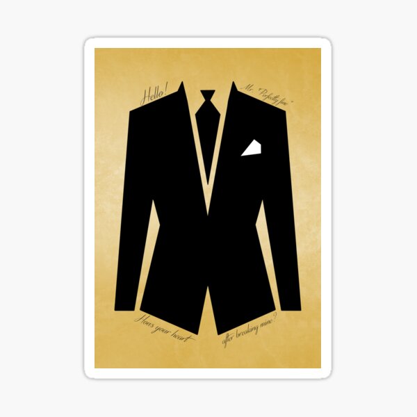 "Mr. Perfectly Fine 2.0" Sticker by Senku112 | Redbubble