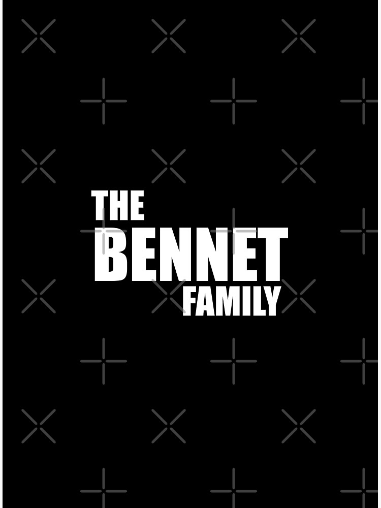 "The Bennet Family" Poster by Teelogic | Redbubble