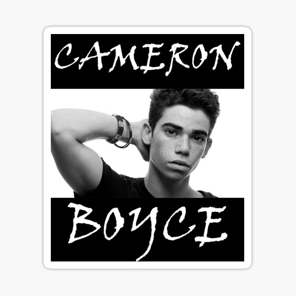 "Cameron Boyce Fan" Sticker for Sale by PickleBearBJB | Redbubble