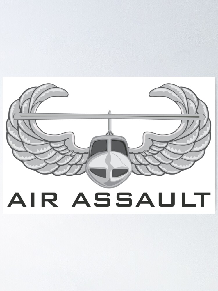 "Air Assault" Poster by jcmeyer | Redbubble