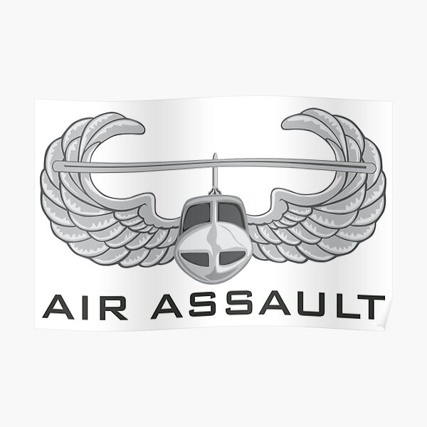 "Air Assault" Poster by jcmeyer | Redbubble