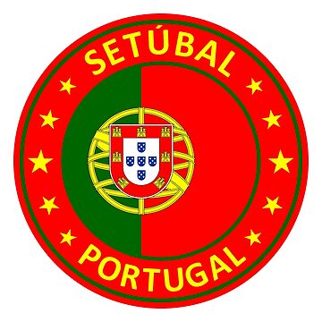 "Setúbal, Portugal" Sticker for Sale by Alma-Studio | Redbubble