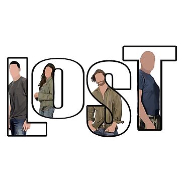 "Lost" Sticker for Sale by swanspirate520 | Redbubble