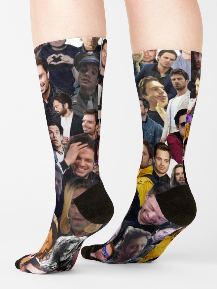 "Sebastian Stan college" Socks for Sale by R S | Redbubble