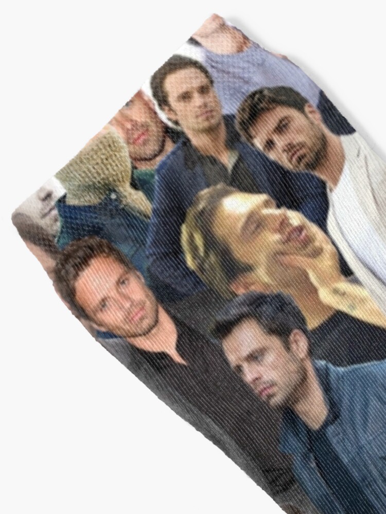 "Sebastian Stan college" Socks for Sale by R S | Redbubble