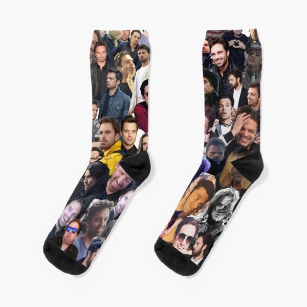 "Sebastian Stan college" Socks for Sale by R S | Redbubble