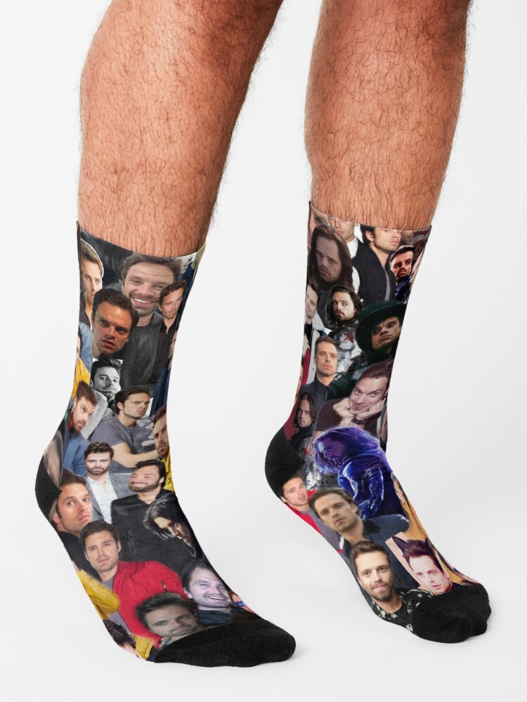 "Sebastian Stan college" Socks for Sale by R S | Redbubble