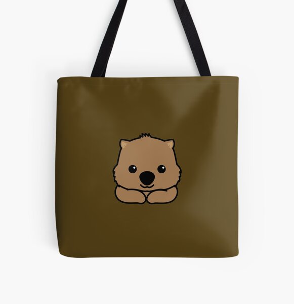 "Cute baby wombat smiling drawing" Tote Bag for Sale by Rachidsolution ...