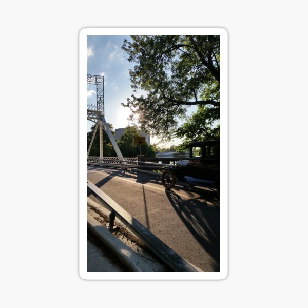 "Model-T in Modern Times in Ottawa" Sticker for Sale by TheKingsFusion ...
