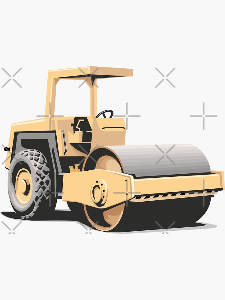 "Steamroller" Sticker by Judge-Hatchet | Redbubble