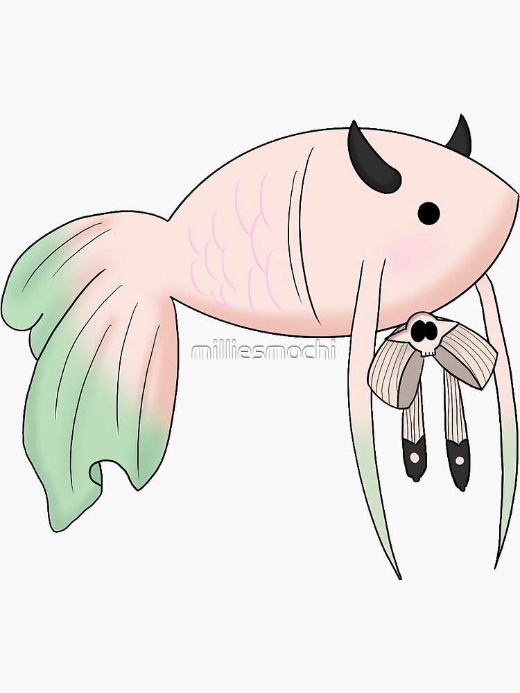 Pegatina «Nene Yashiro Fish Toilet Bound Hanako Kun» de milliesmochi ...