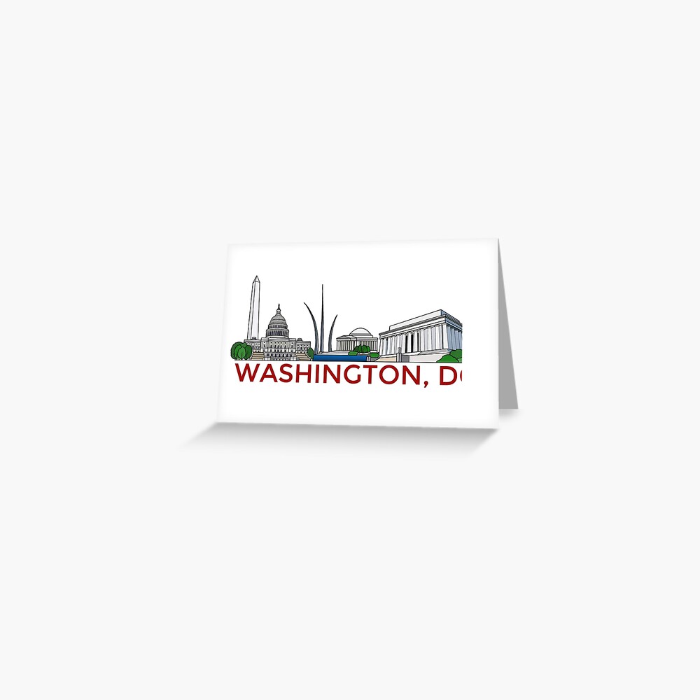 "Washington, DC" Sticker for Sale by jay-dub17 | Redbubble
