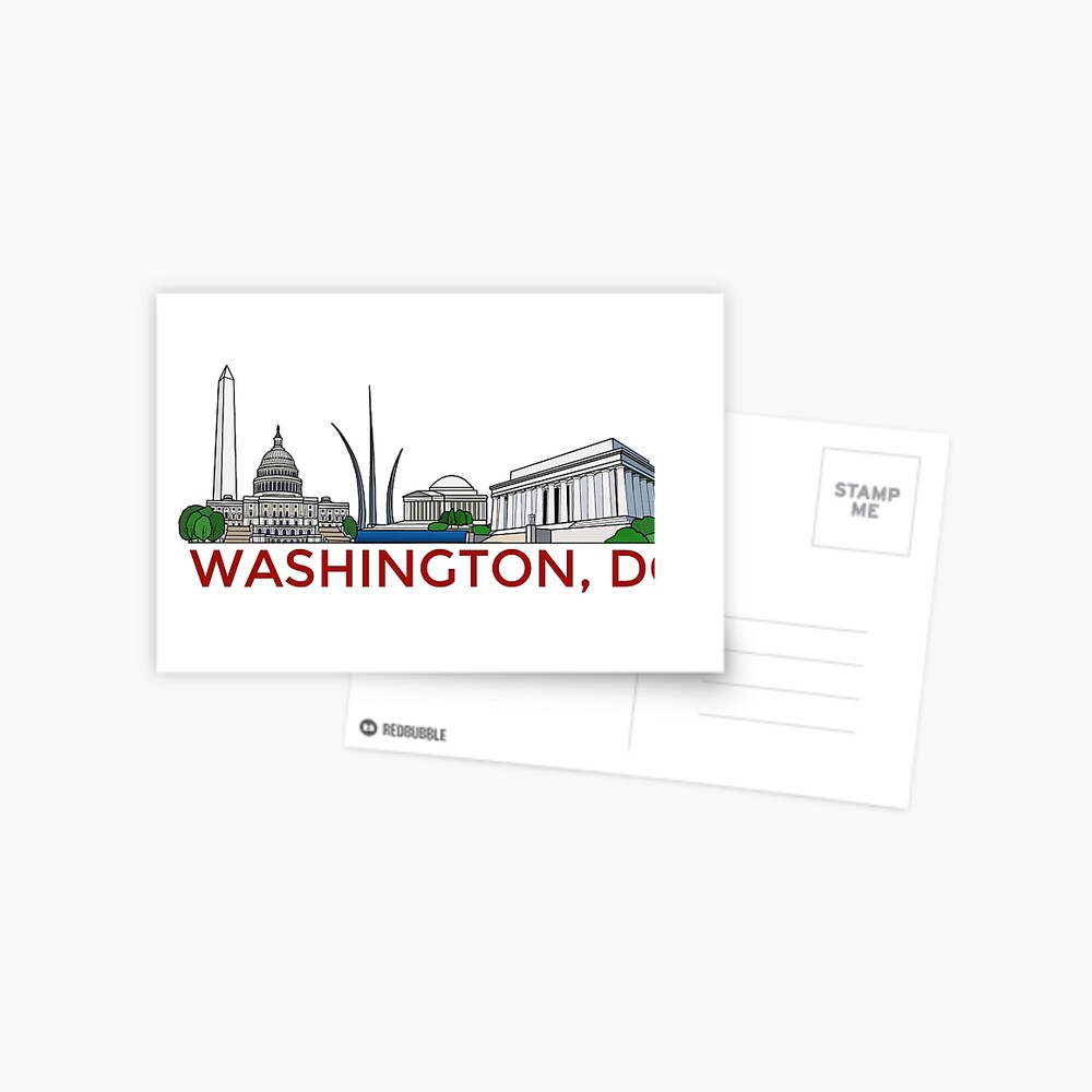 "Washington, DC" Sticker for Sale by jay-dub17 | Redbubble