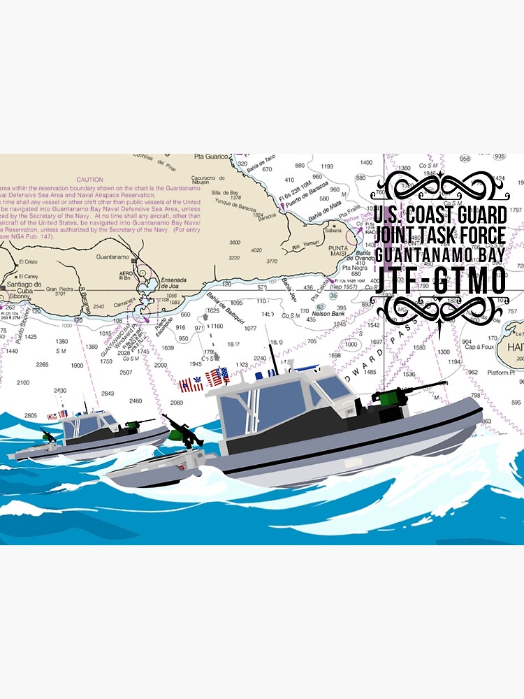 Lámina metálica «Arte gráfico - Unidad de seguridad portuaria de la Guardia Costera PSU JTF GTMO ...