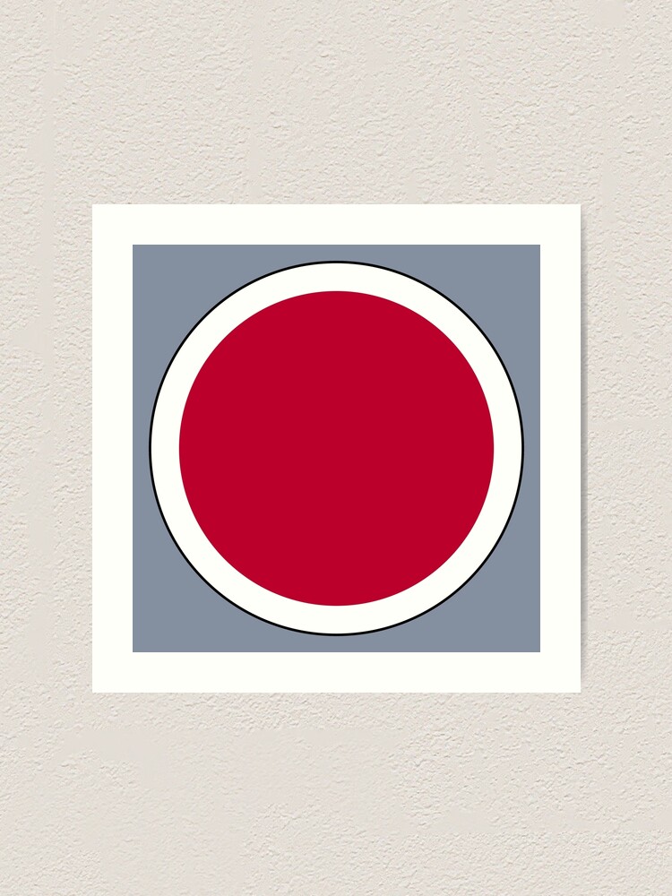 "Roundel Japan military aircraft insignia mods mod" Art Print by ...