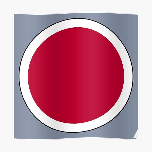 "Roundel Japan military aircraft insignia mods mod" Poster by ...