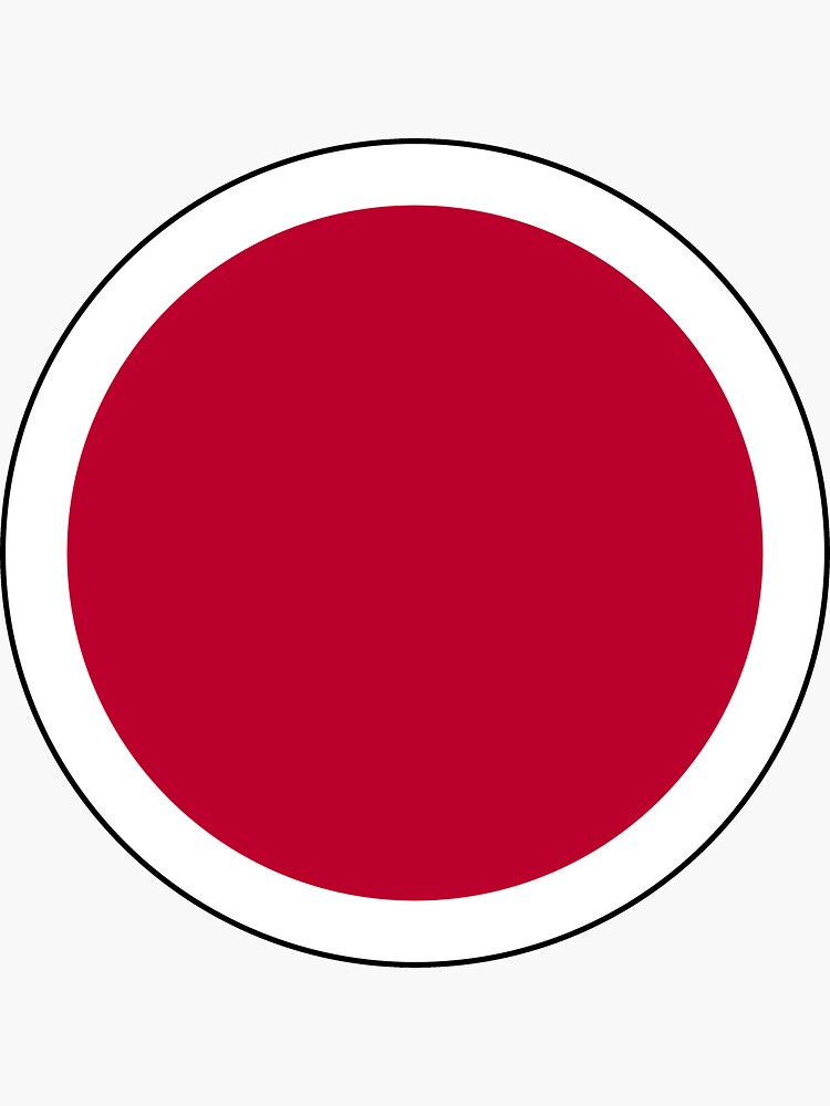 "Roundel Japan military aircraft insignia mods mod" Sticker by ...