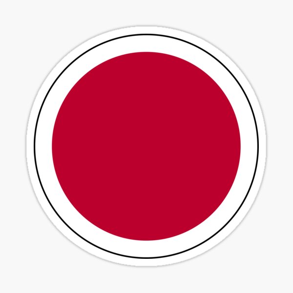 "Roundel Japan military aircraft insignia mods mod" Sticker by ...