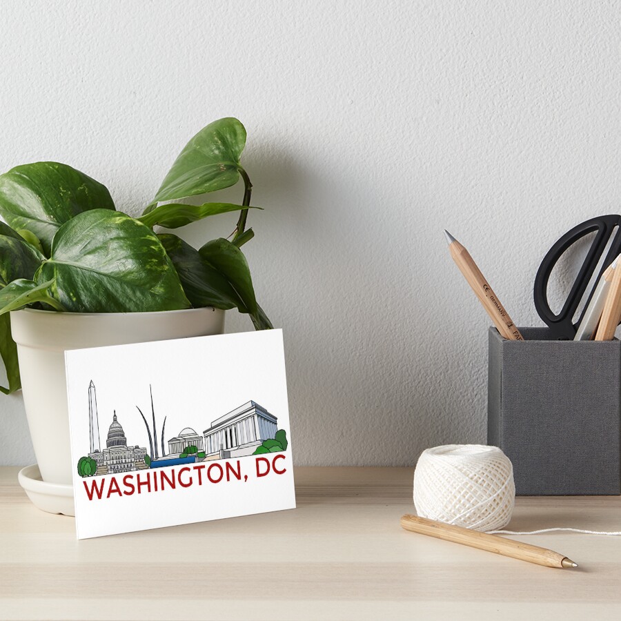 "Washington, DC" Sticker for Sale by jay-dub17 | Redbubble
