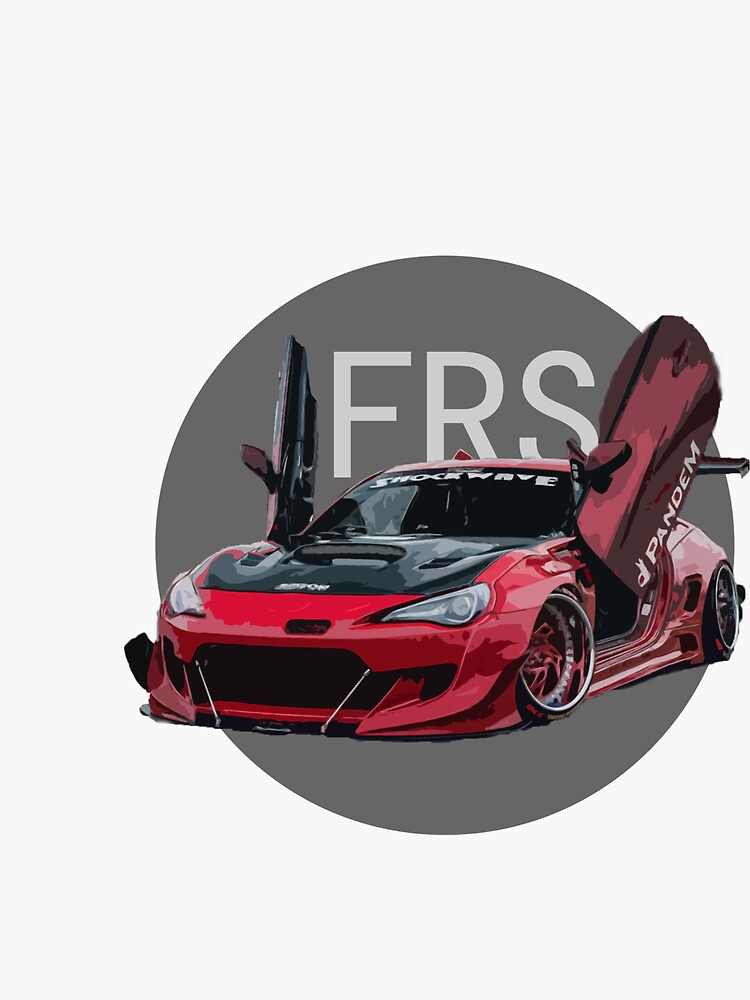 "Scion FRS @fresh_frs" Sticker for Sale by jasonHBB | Redbubble