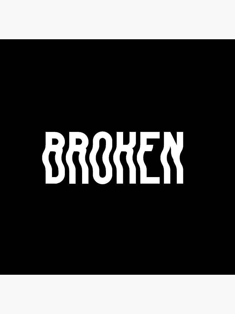 "Broken sticker" Sticker for Sale by COXOS | Redbubble