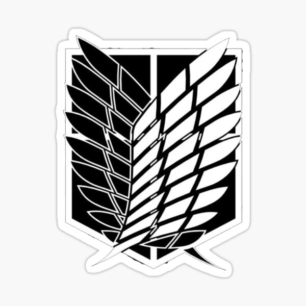"EXPLORATION BATTALION - SNK - TITAN ATTACK" Sticker for Sale by LaMelv ...