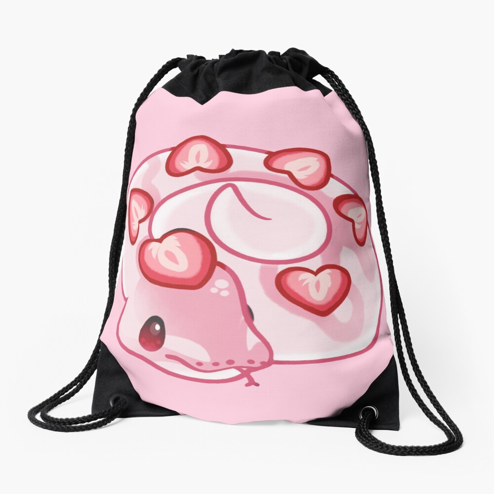 "Strawberry Snake" Sticker for Sale by SinnaBunnie | Redbubble