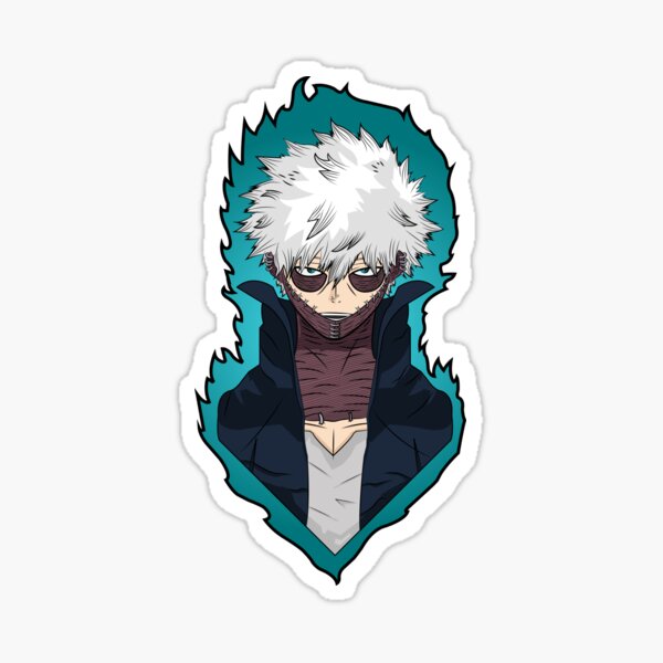 "Manga Dabi" Sticker for Sale by Calivur | Redbubble