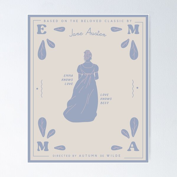 "emma." Poster for Sale by translucido | Redbubble