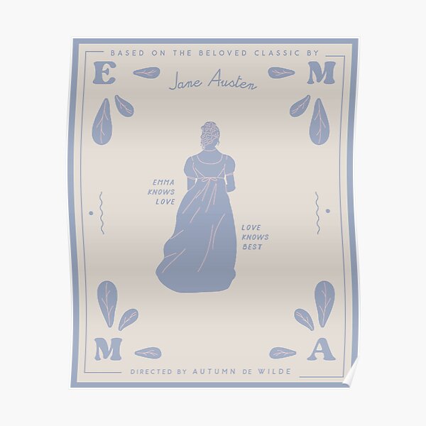 "emma." Poster by translucido | Redbubble