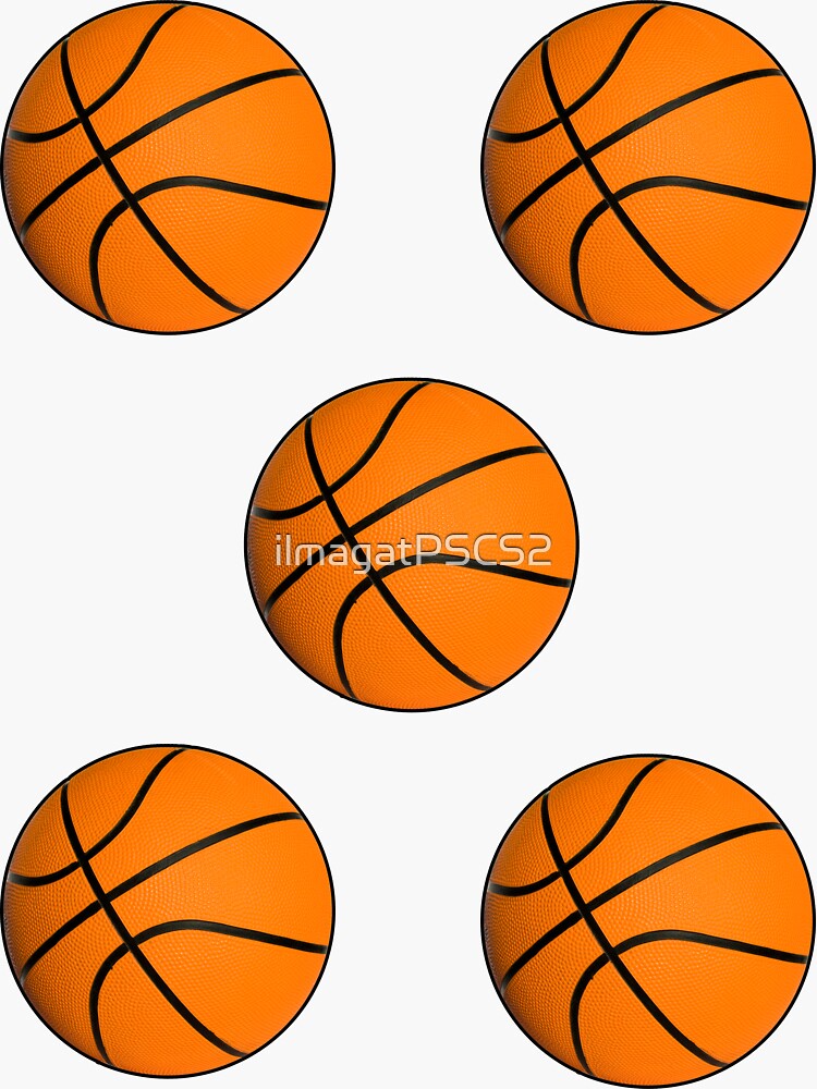 "Basketball stickers" Sticker by ilmagatPSCS2 | Redbubble