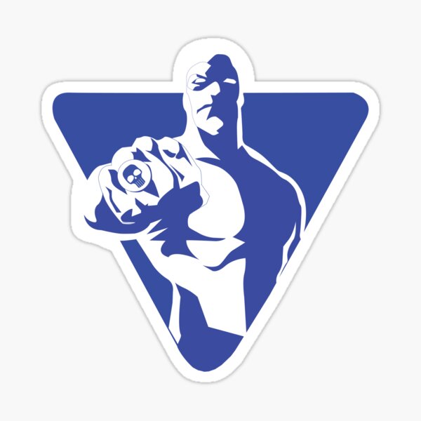 "The Phantom" Sticker for Sale by crossesdesign | Redbubble