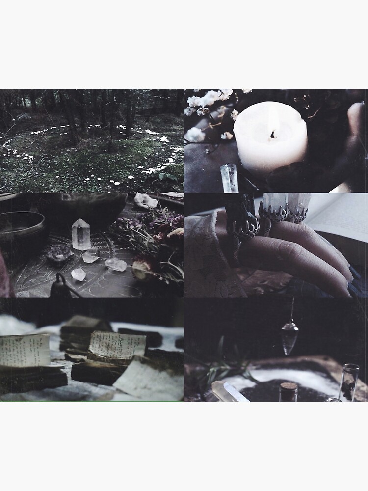 "Witch Aesthetic" Sticker for Sale by LittleKitQuartz | Redbubble