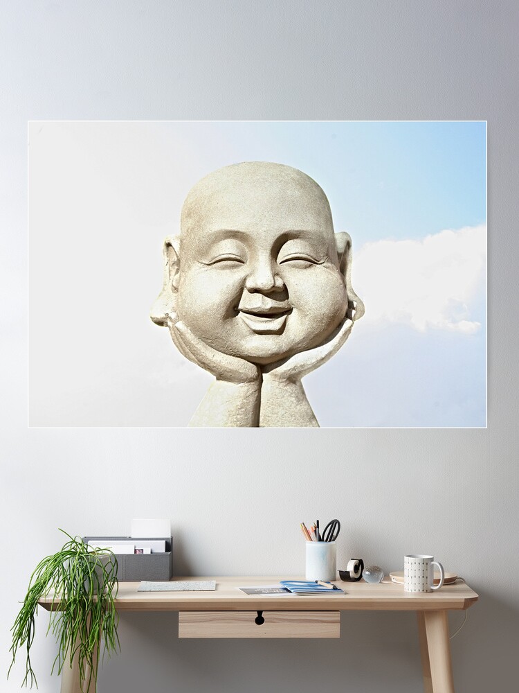 Visage De Bouddha Heureux