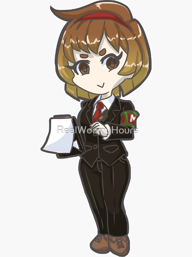 "Chibi Malkuth" Sticker by RealWoomyHours | Redbubble