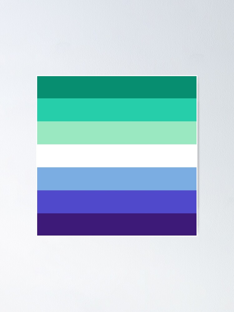 "Gay / MLM Flag" Poster for Sale by LGBT-Liberation | Redbubble