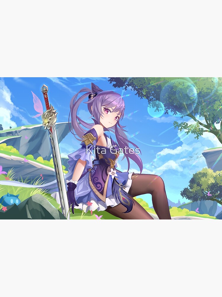 "Genshin Impact Keqing" Poster by KitaKittyGates | Redbubble