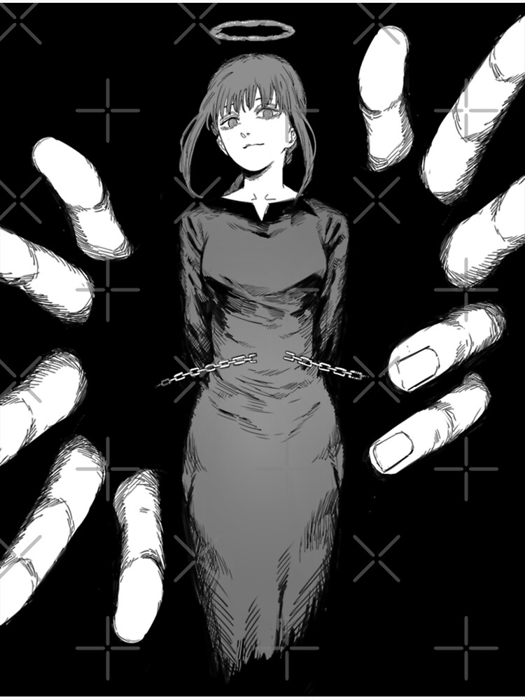 "Makima Control Devil" Art Print by OmoshiroiWear | Redbubble