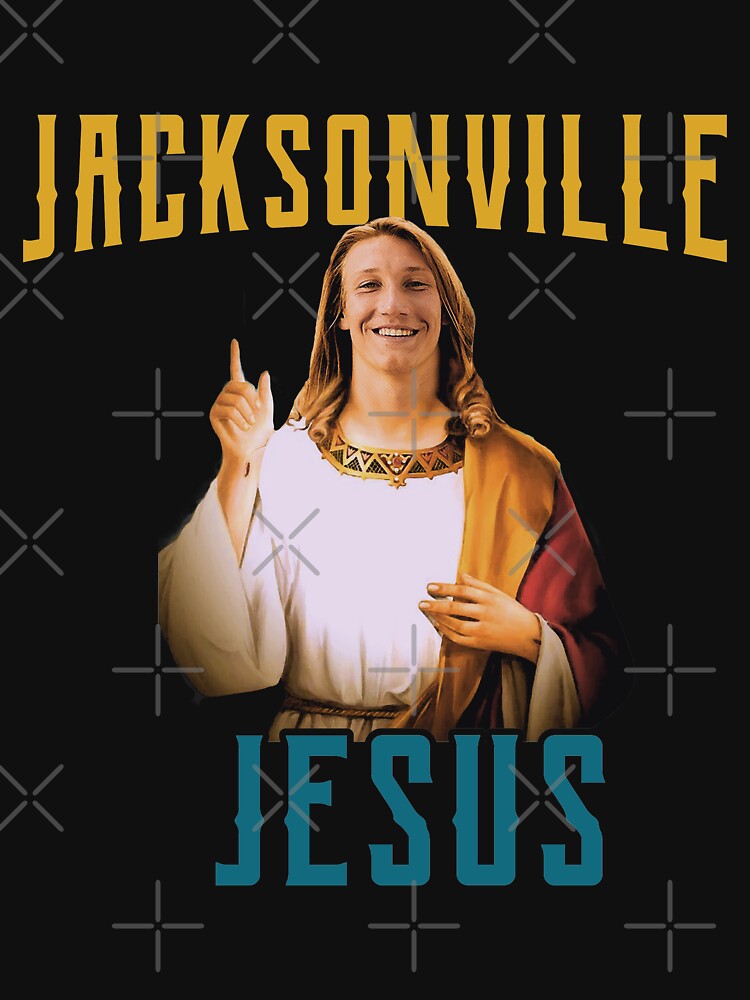 "Jacksonville Jesus Trevor Lawrence" T-shirt for Sale by immortalent ...