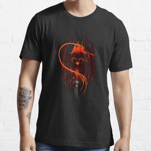 "Balrog " T-shirt for Sale by RonsRavioli | Redbubble | lord of the ...