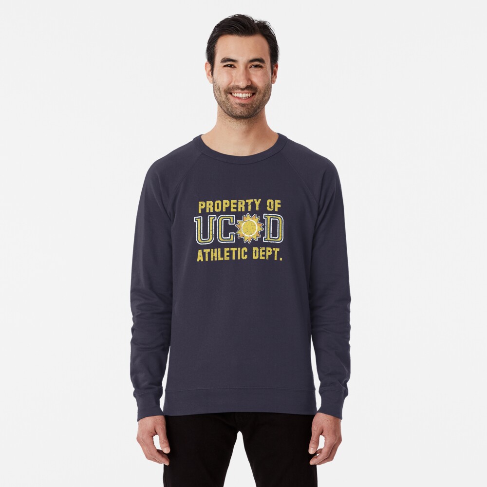 "Property of UCSD Athletic Dept." Lightweight Sweatshirt by ...