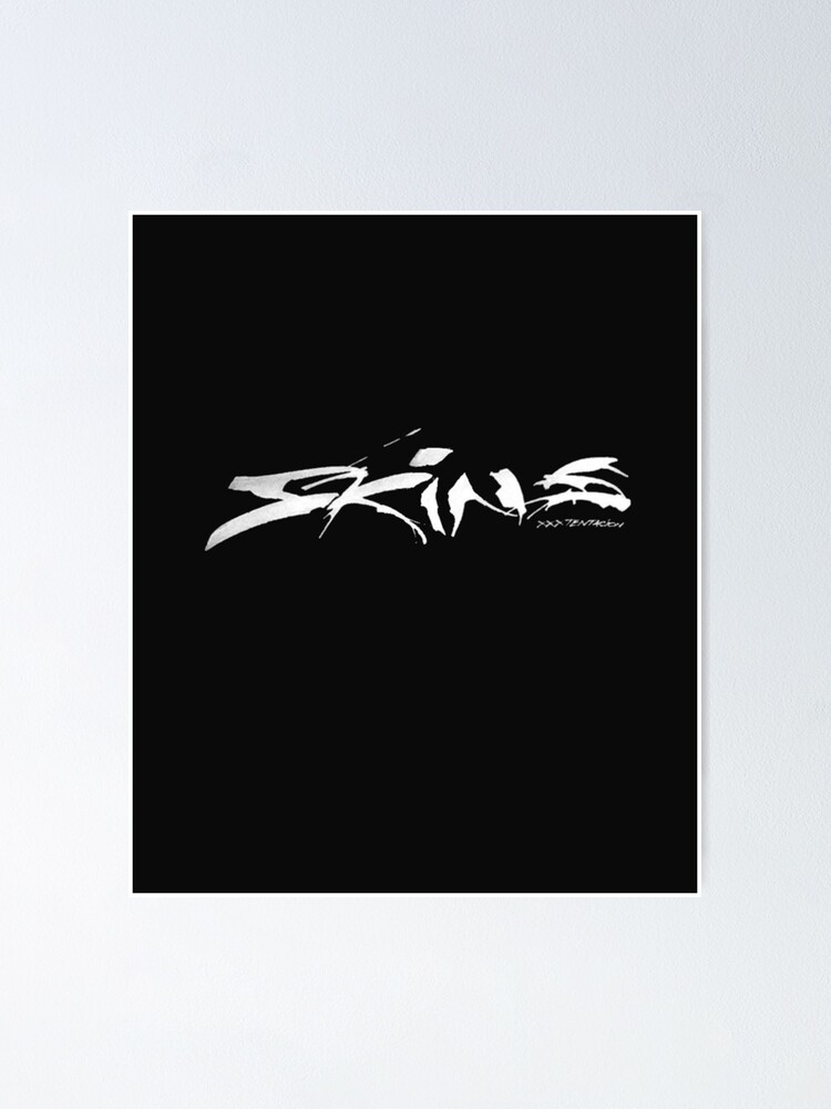 Xxxtentacion Skins Album Poster By Leslifarn Redbubble
