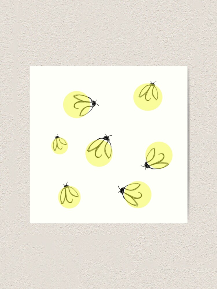 "Fireflies, lightning bugs" Art Print for Sale by brichardson2 | Redbubble
