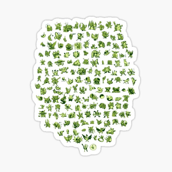 "Original 151" Sticker for Sale by thecamobot | Redbubble